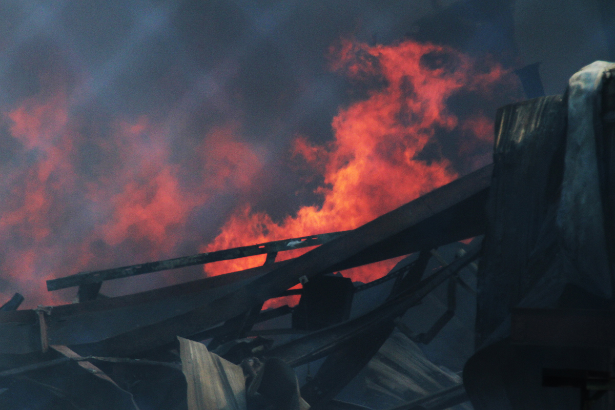 Photos: Magnablend plant fire - The Baylor Lariat