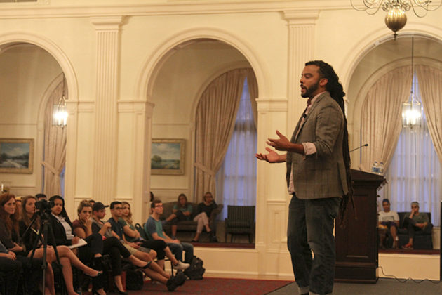 Criminal justice reformer Adam Foss speaks in Baylor lecture series ...