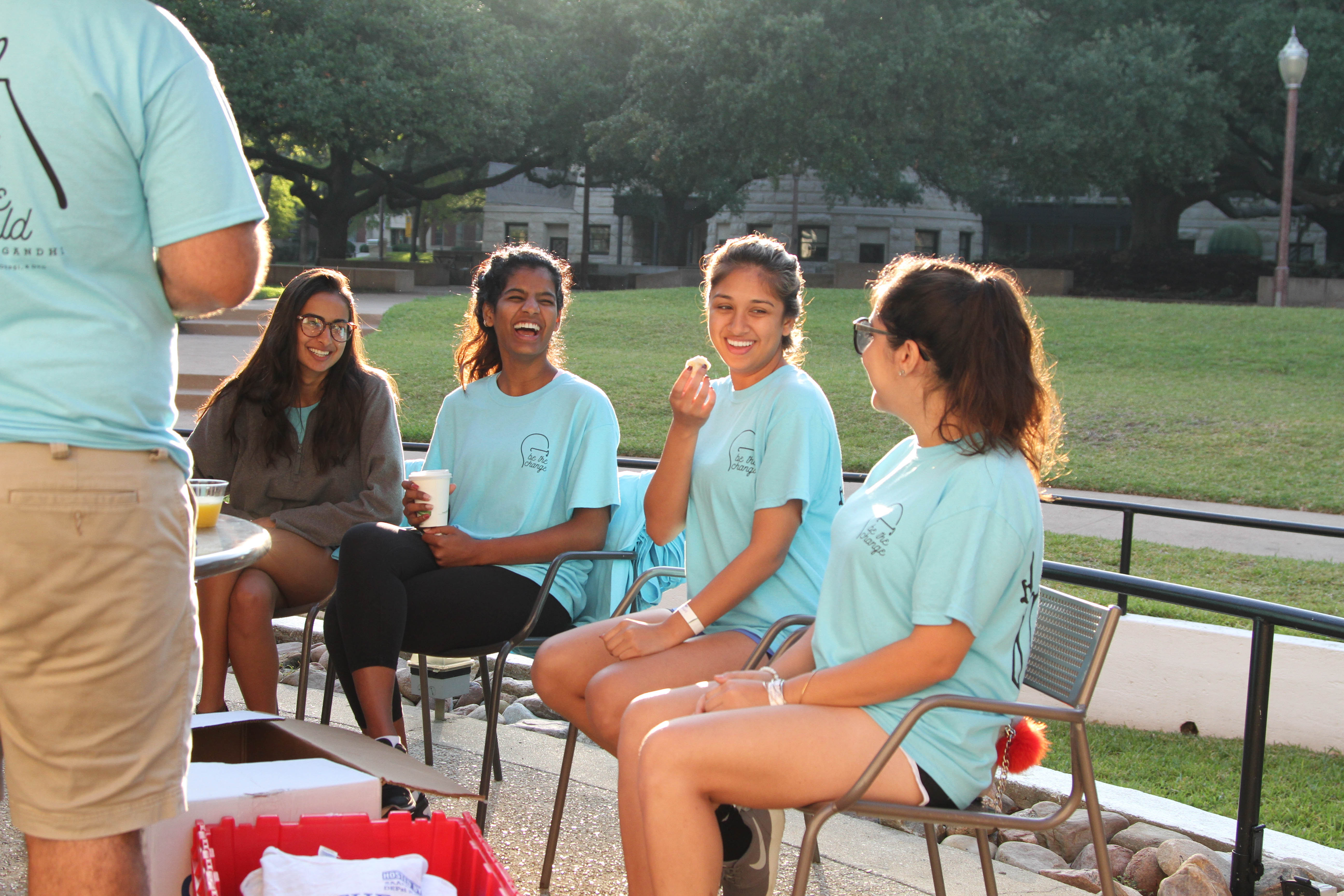 Student organization holds annual day of service to honor Gandhi - The ...