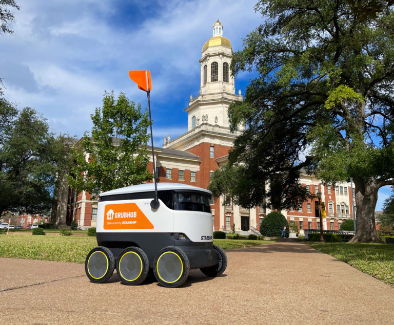 Grubhub robots dominate campus delivering food to BU community - The ...