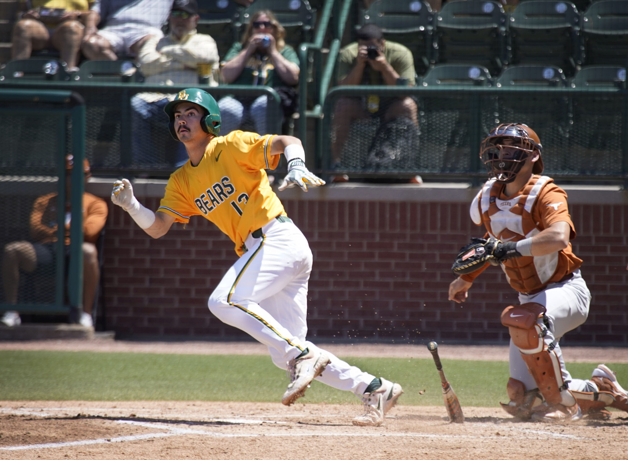 Despite late inning heroics, baseball drops tight series to No. 12 ...