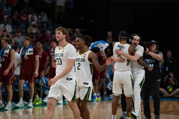 No. 3 seed Baylor demolishes No. 14 seed Colgate 92-67 in offensive ...