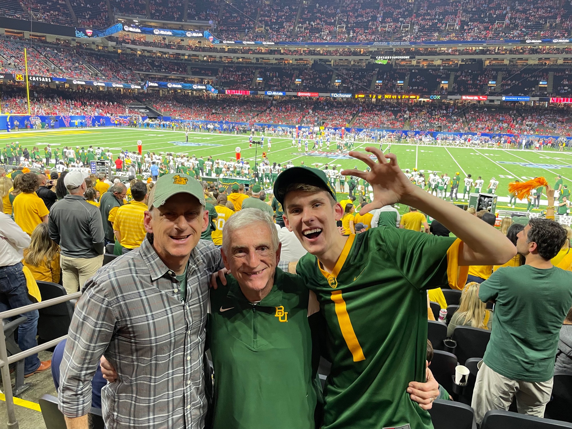 Fathers, sons and high-fives: Hey Dad, I remember - The Baylor Lariat