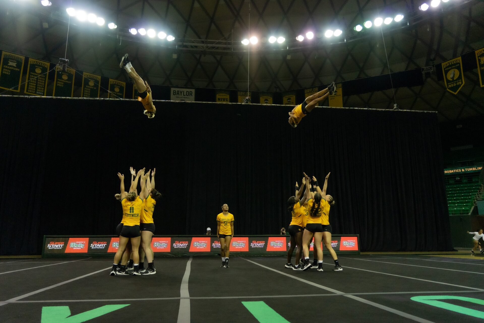 No. 1 Baylor acro & tumbling to take it ‘one day at a time’ at NCATA ...