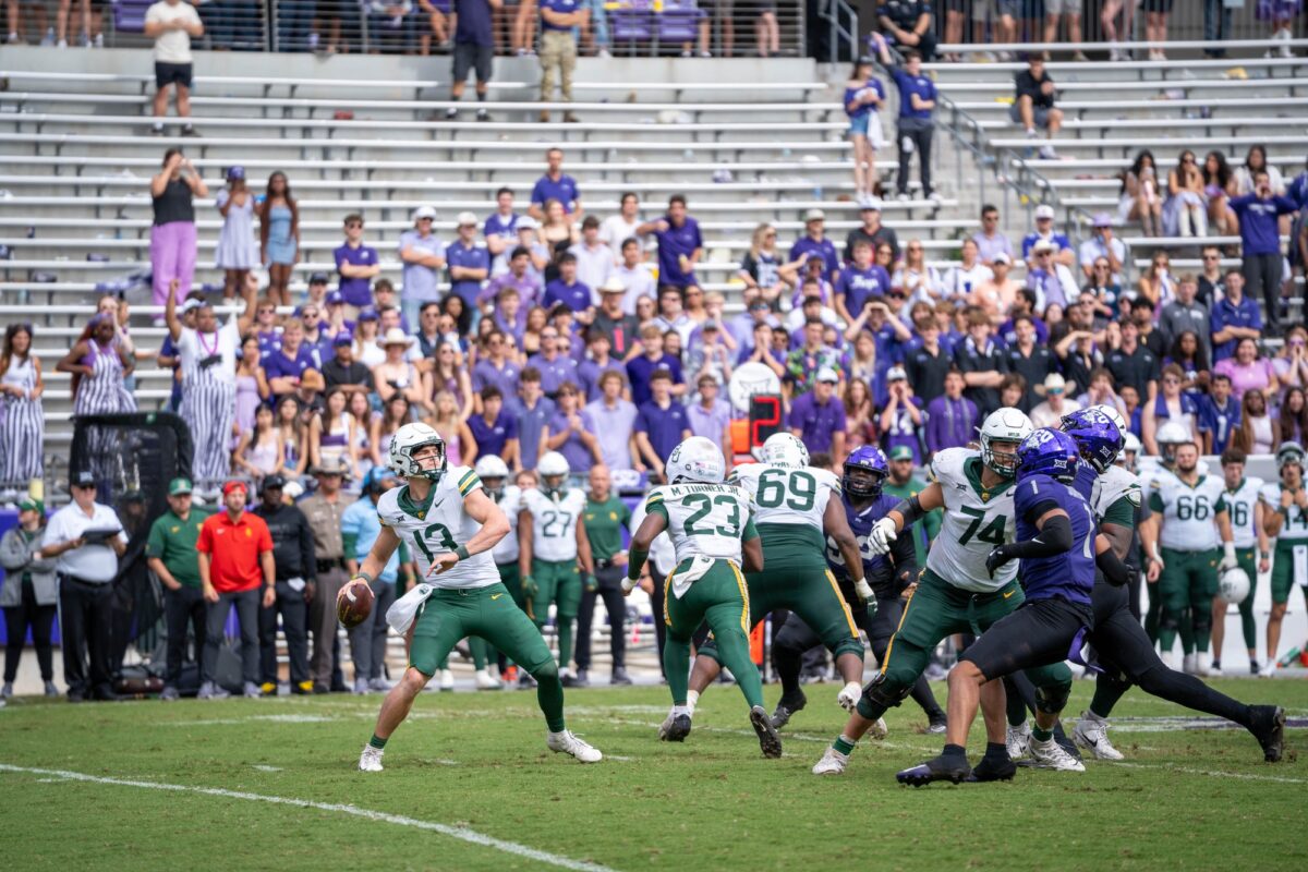 Baylor drops rain-soaked Revivalry to TCU 42-36 - The Baylor Lariat