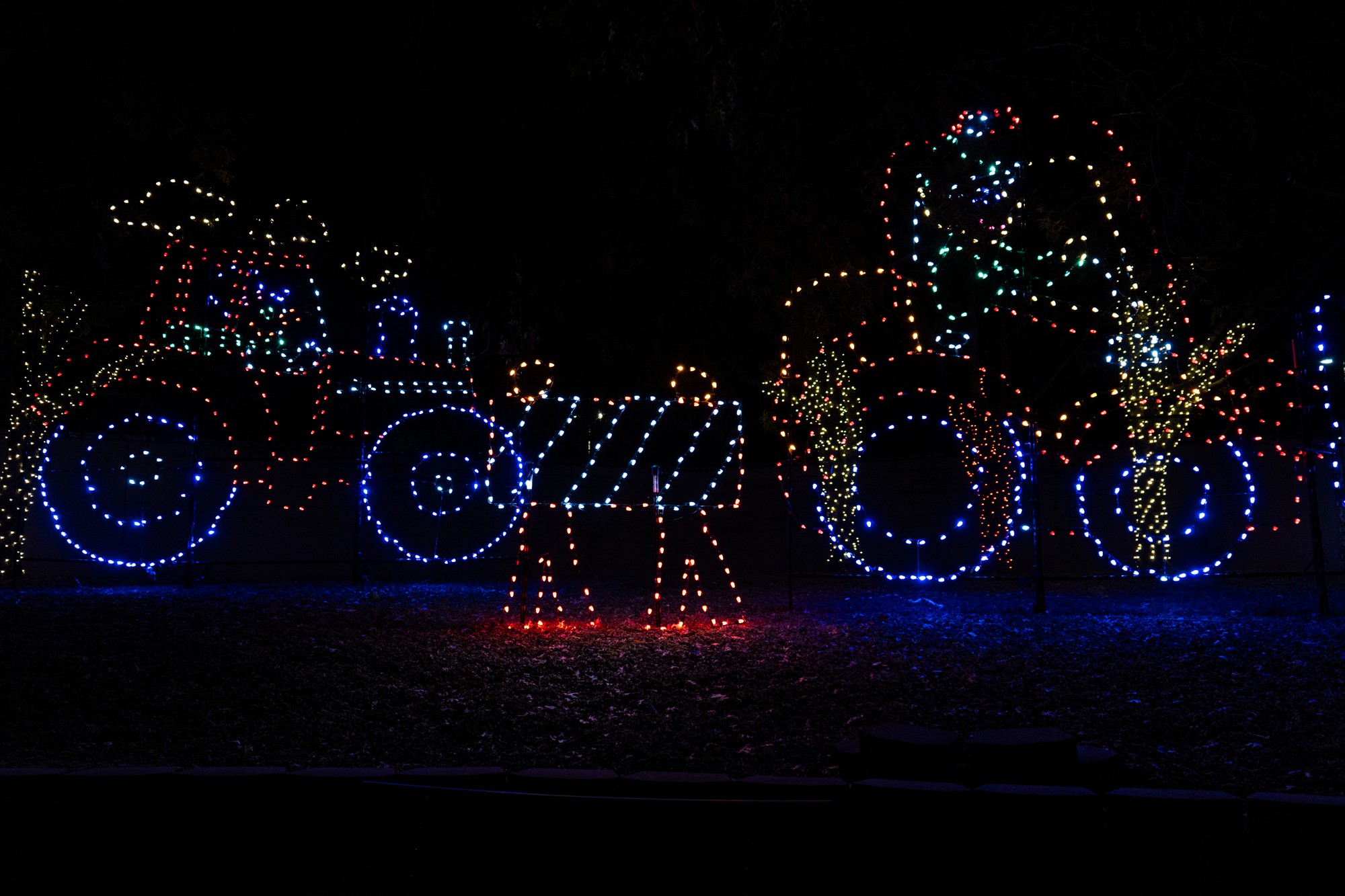 Wild Lights turns Cameron Park Zoo into winter wonderland - The Baylor ...